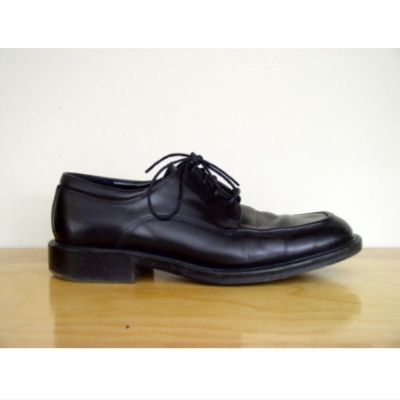 Ecco | Shoes | Ecco Black Leather Apron Toe Oxford Dress Shoe | Poshmark